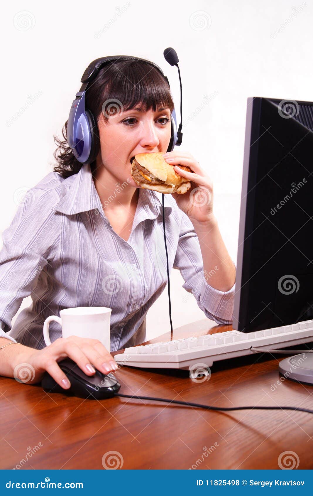 Lunch break stock photo. Image of indoors, internet, glass - 11825498