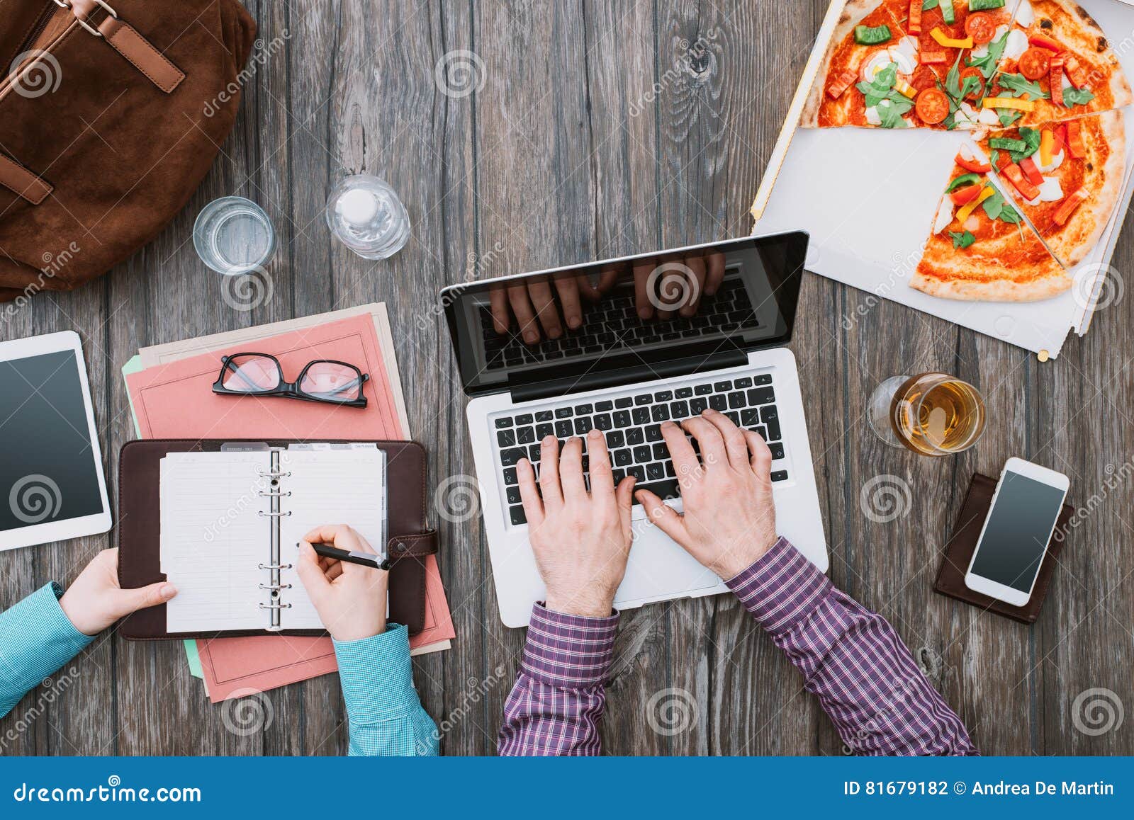 Lunch break in the office stock photo. Image of lunch - 81679182