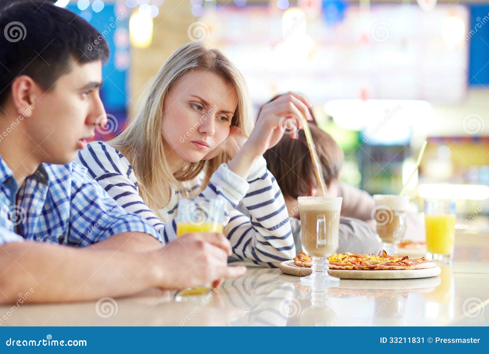 Lunch in cafe stock image. Image of cute, cafe, boyfriend - 33211831