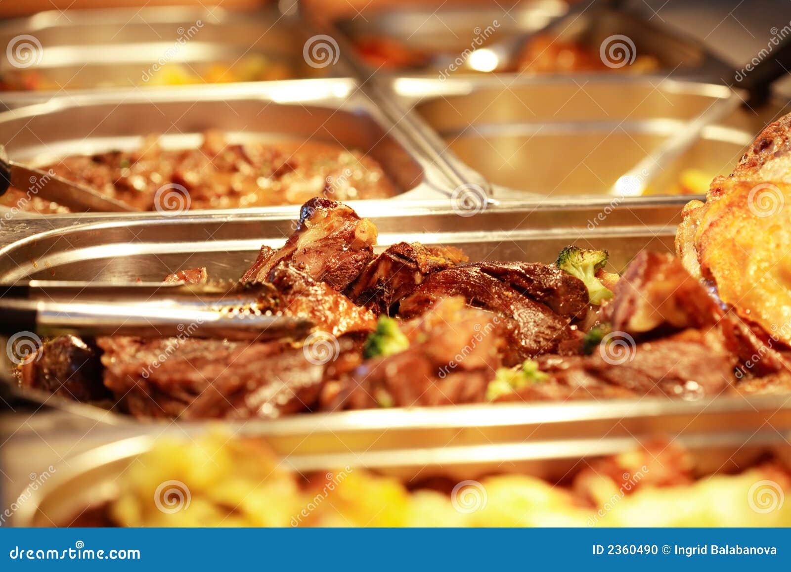 Lunch counter stock photo. Image of serve, kitchen, broccoli - 2360490