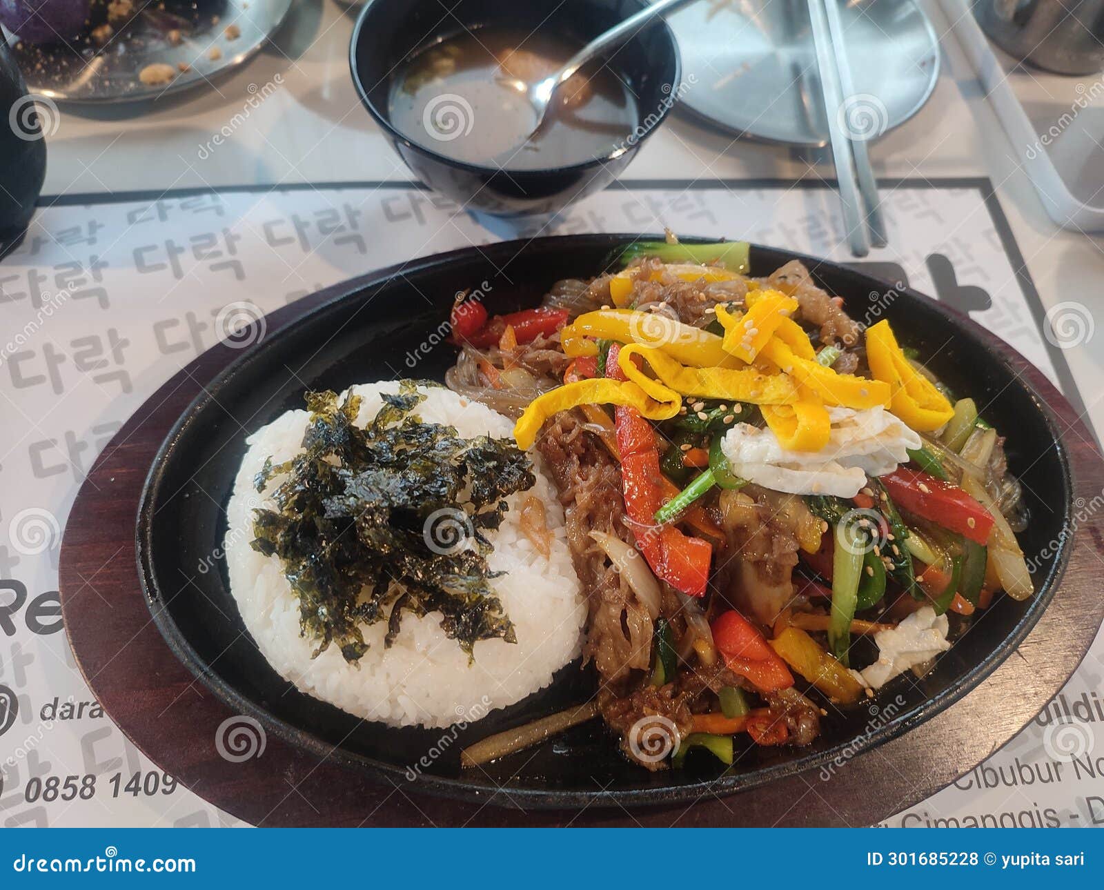 Lunch at Darack Cibubur Indonesia Stock Photo - Image of indonesia ...