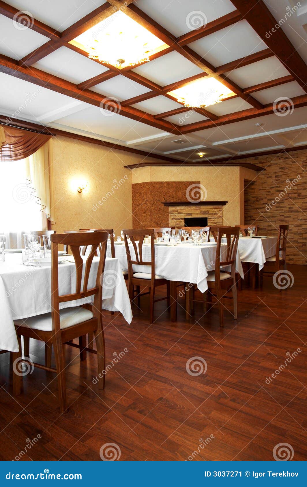 Lunch hall stock image. Image of reception, party, seat - 3037271