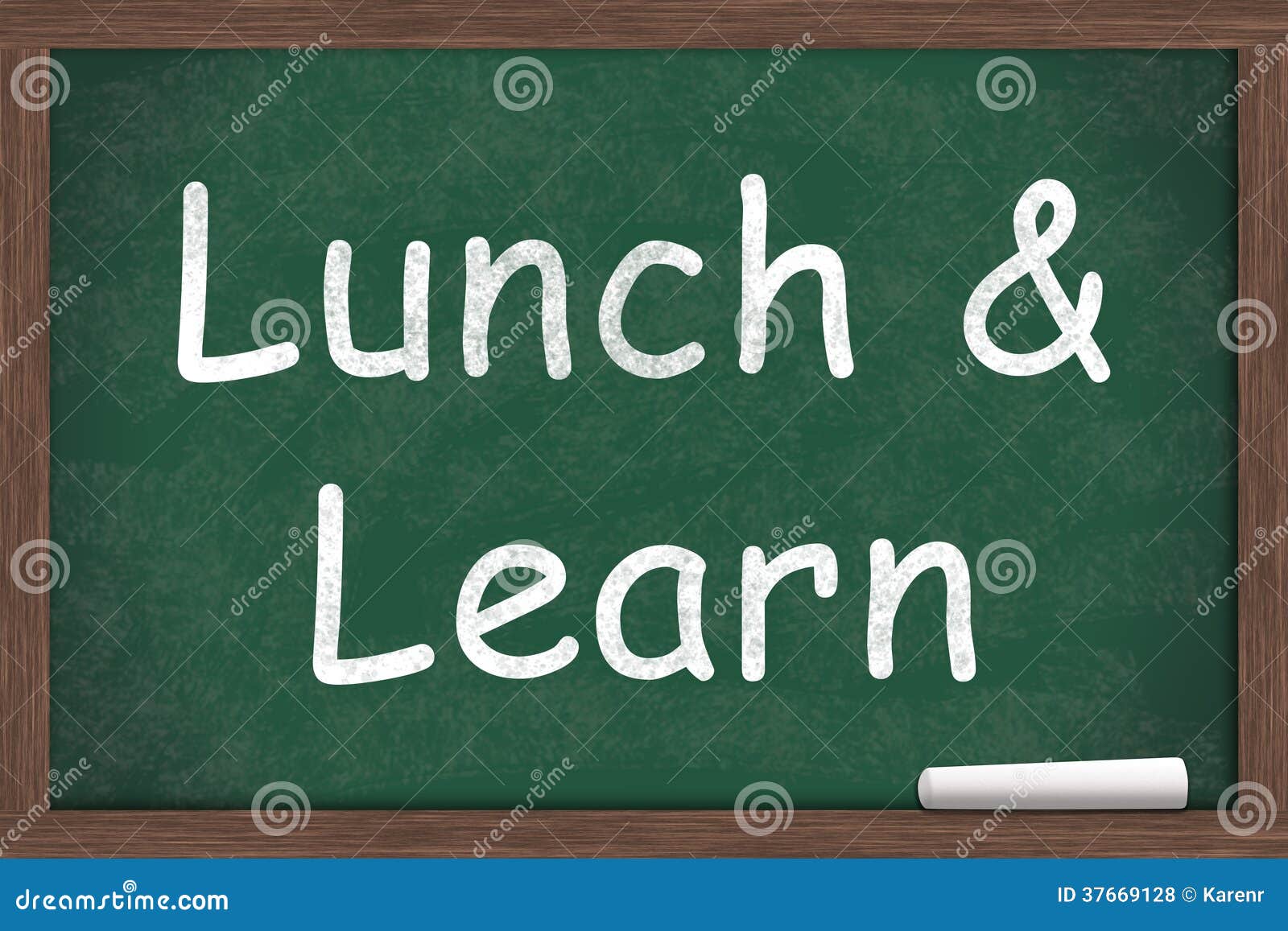 Lunch and Learn stock photo. Image of teach, ampersand - 37669128