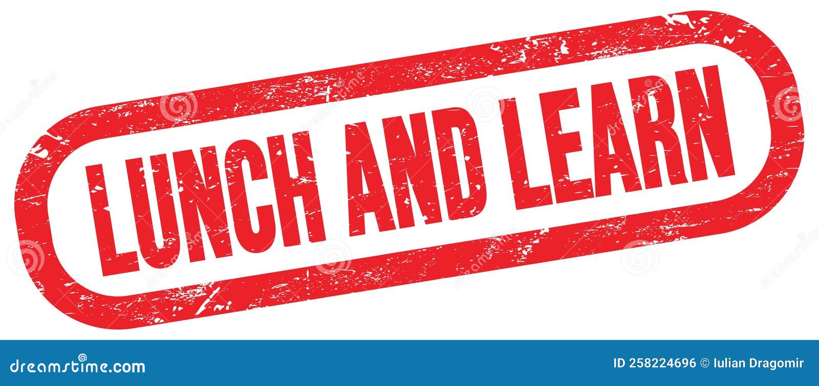 LUNCH and LEARN, Text Written on Red Stamp Sign Stock Photo - Image of ...