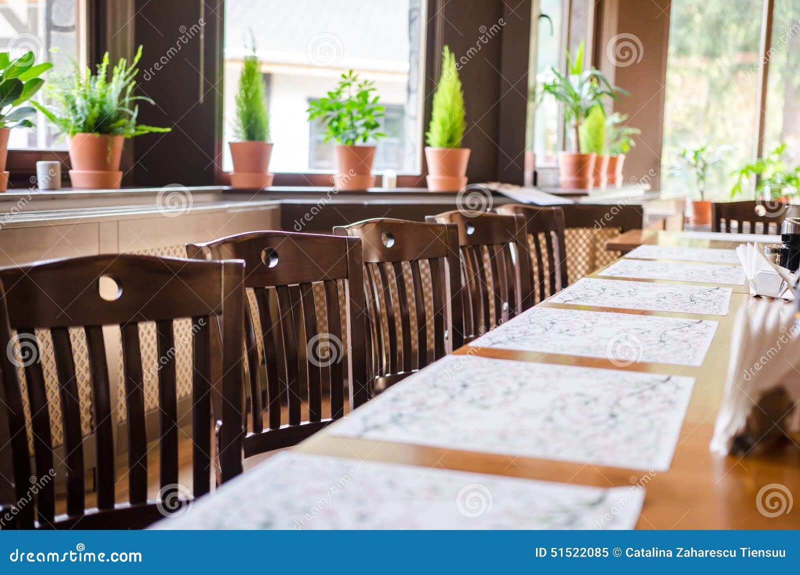 Lunch set-up table stock image. Image of light, lunch - 51522085