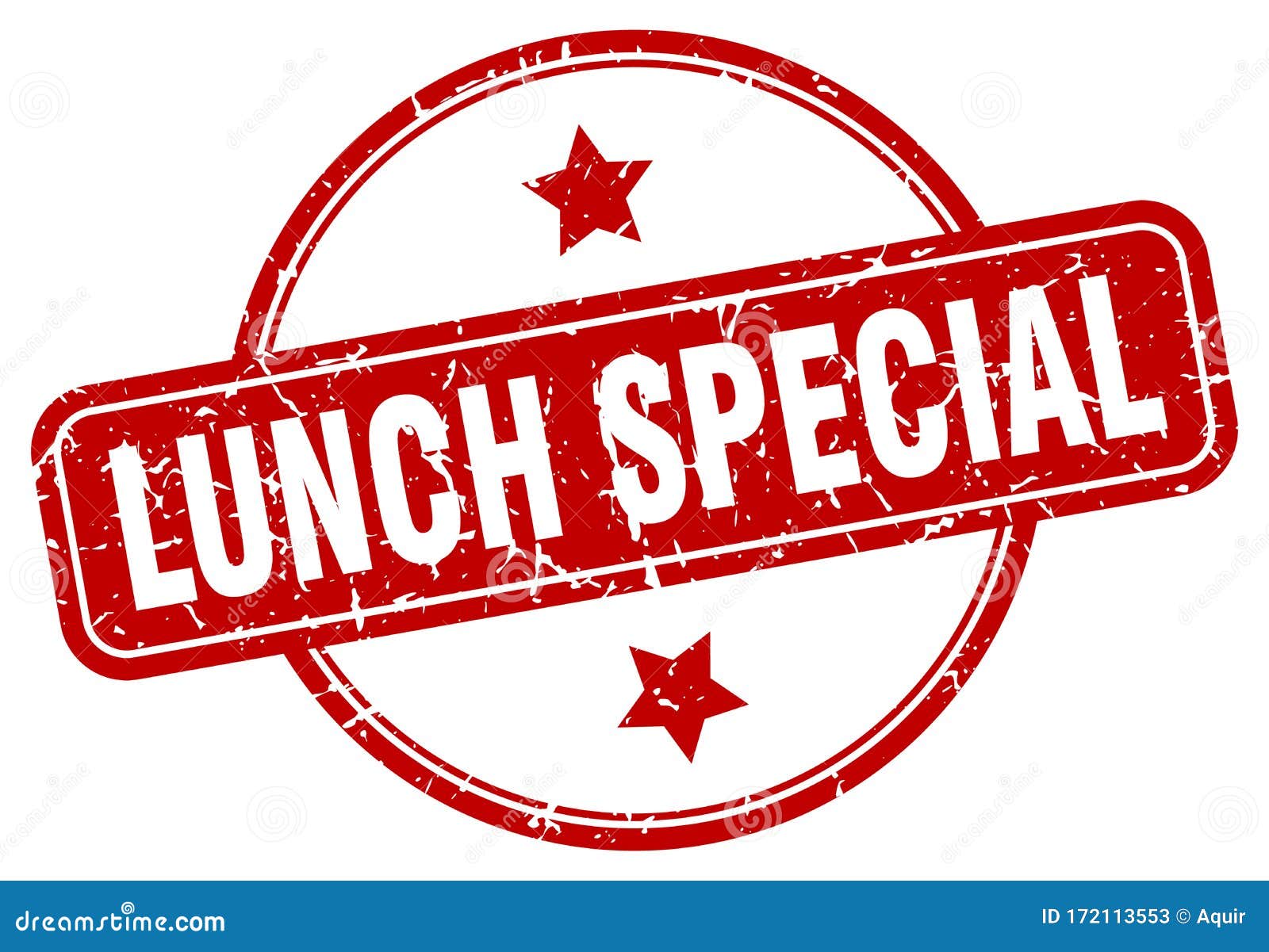 Lunch Special Stamp. Lunch Special Round Grunge Sign Stock Vector ...