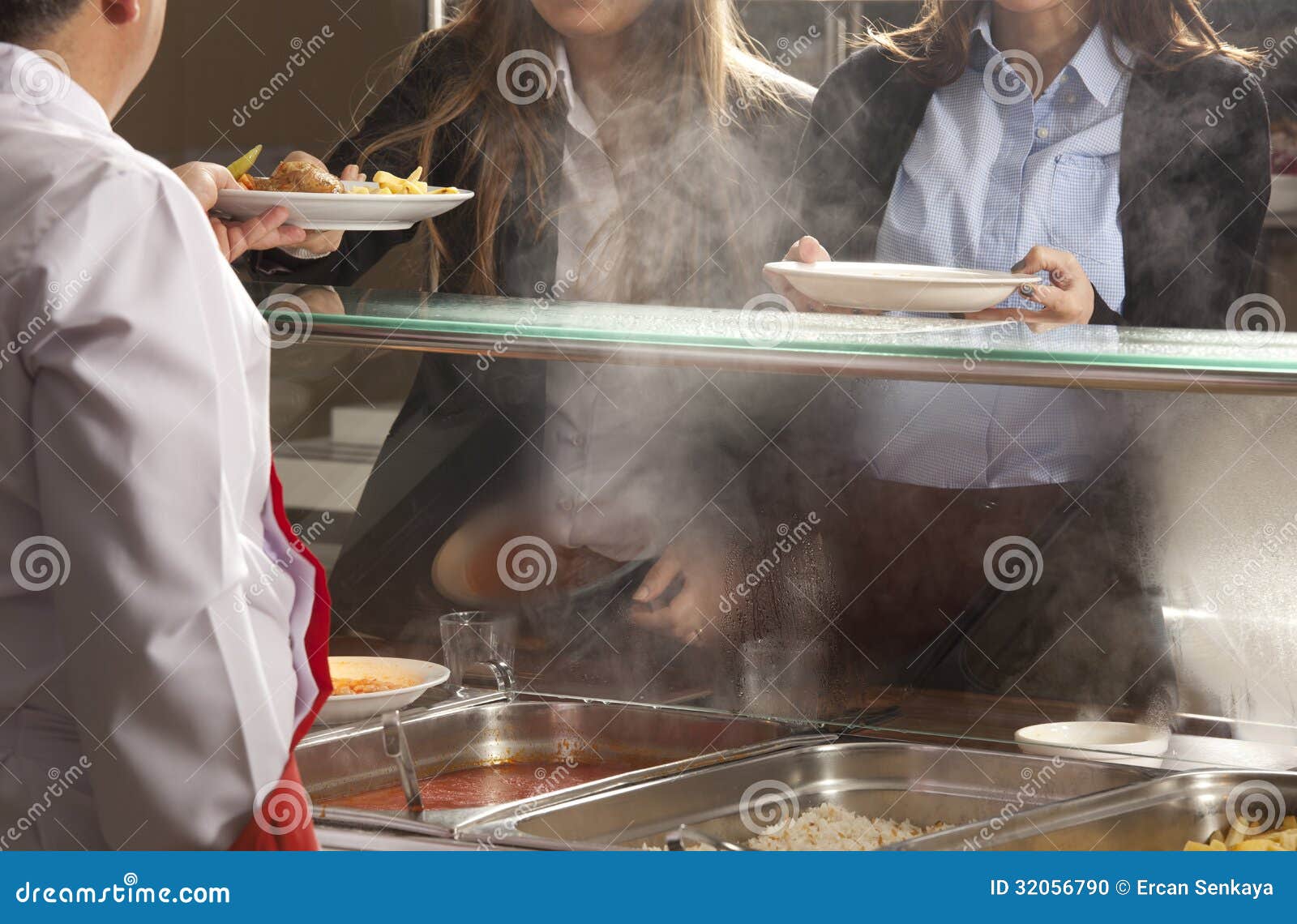 Lunch station stock photo. Image of enjoying, standing - 32056790