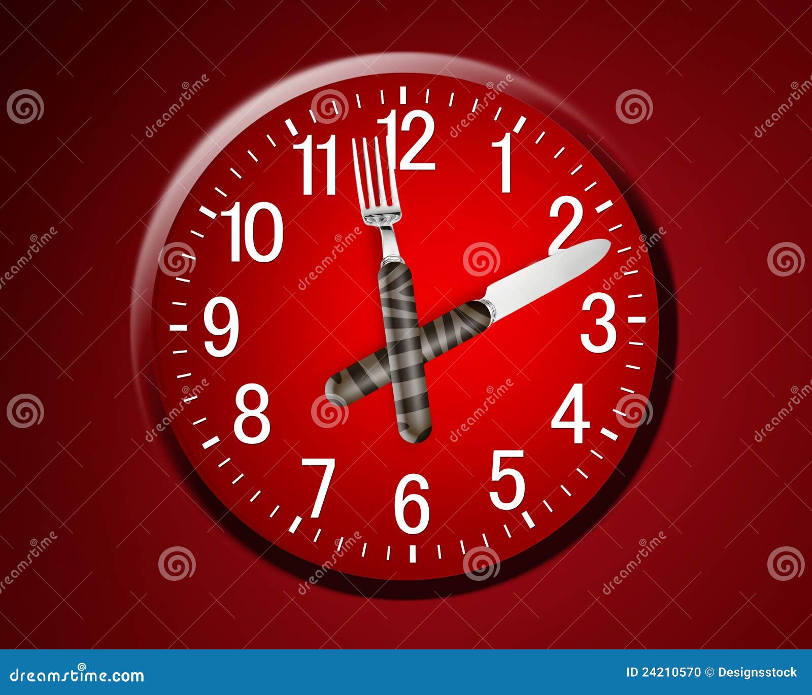 Lunch time stock photo. Image of clock, elegance, equipment - 24210570