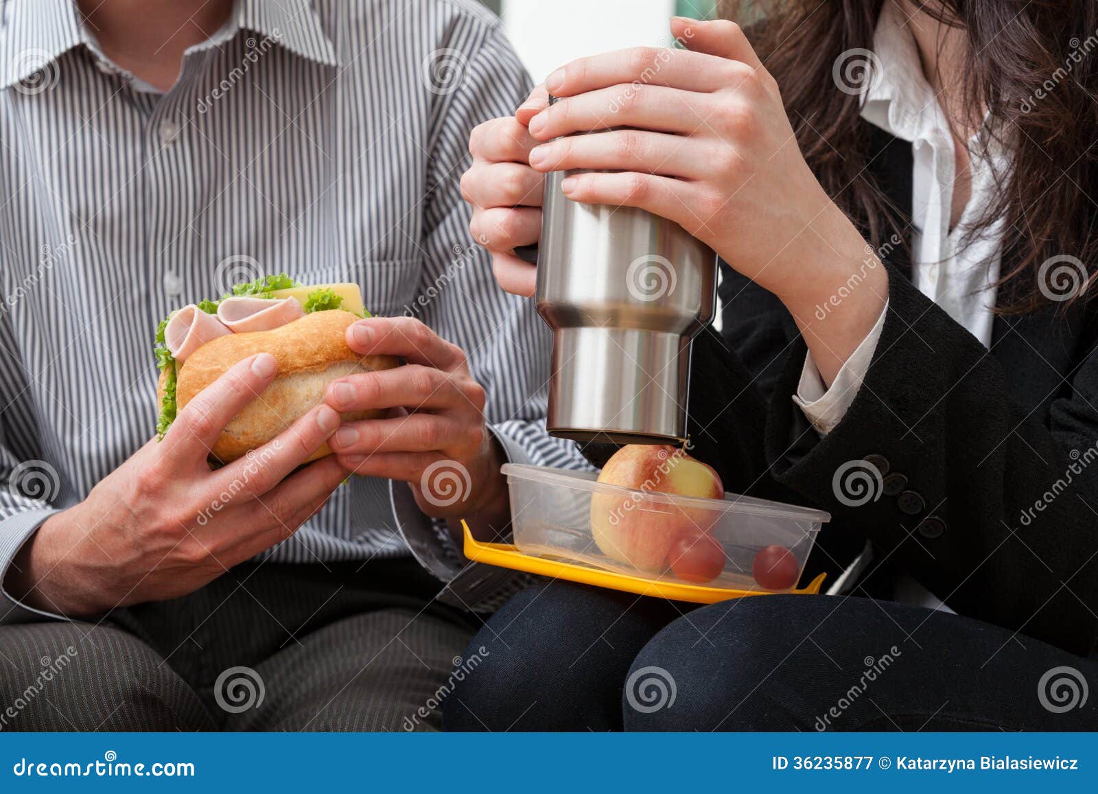Lunch time stock image. Image of businesswoman, conteen - 36235877