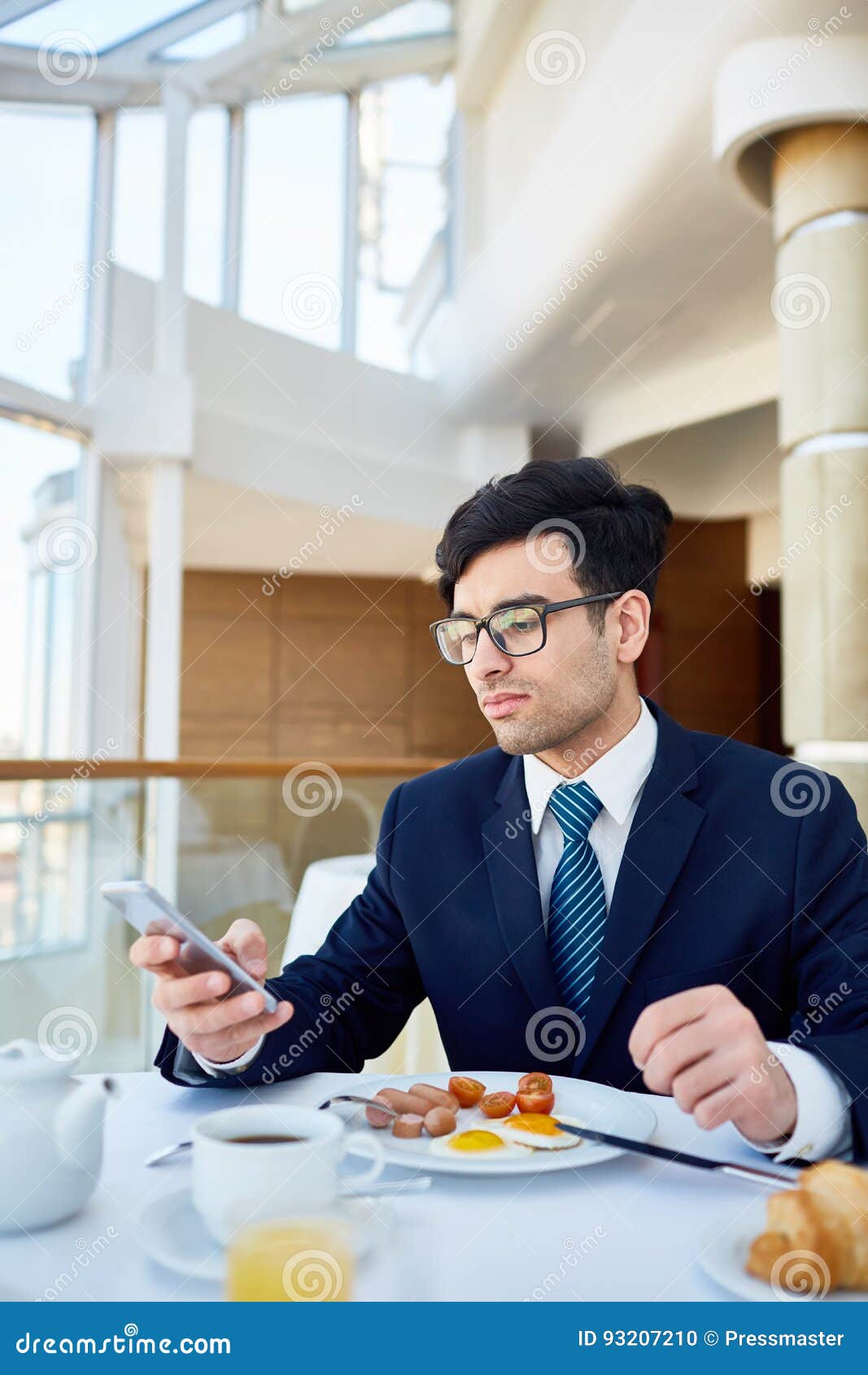 Lunch time stock photo. Image of food, businessman, snack - 93207210