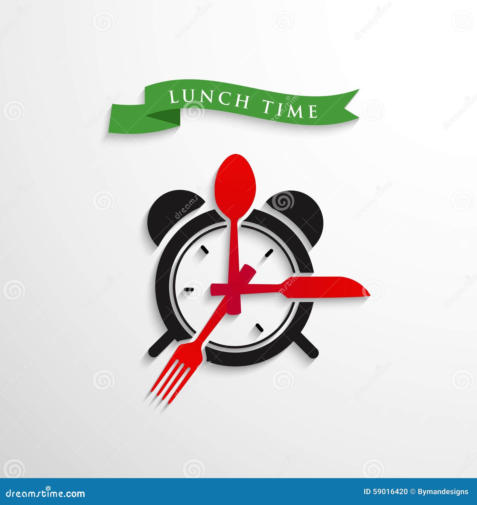 Lunch time stock vector. Illustration of diet, black - 59016420
