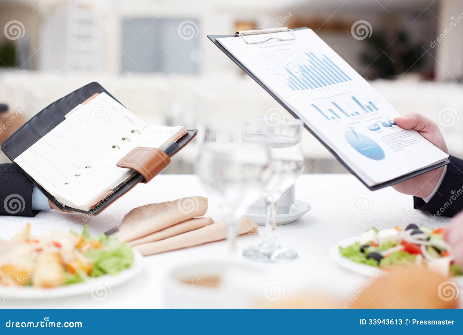 Lunch and work stock image. Image of eating, executive - 33943613