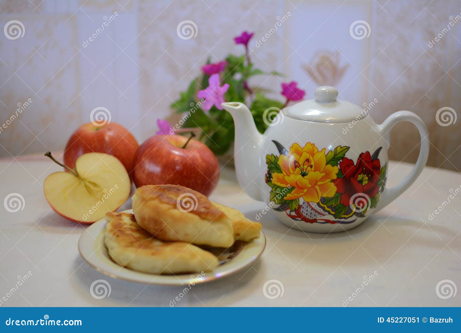 Tea time stock image. Image of sweet, teacup, compoition - 45227051