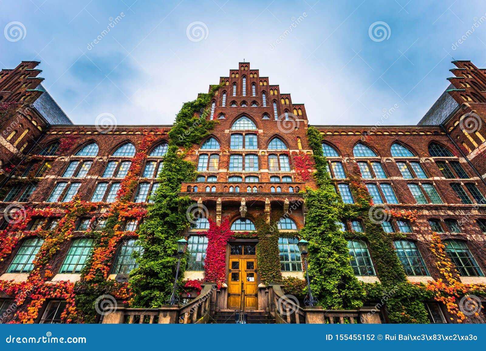 Lund - October 21, 2017: University Library of Lund, Sweden Editorial ...