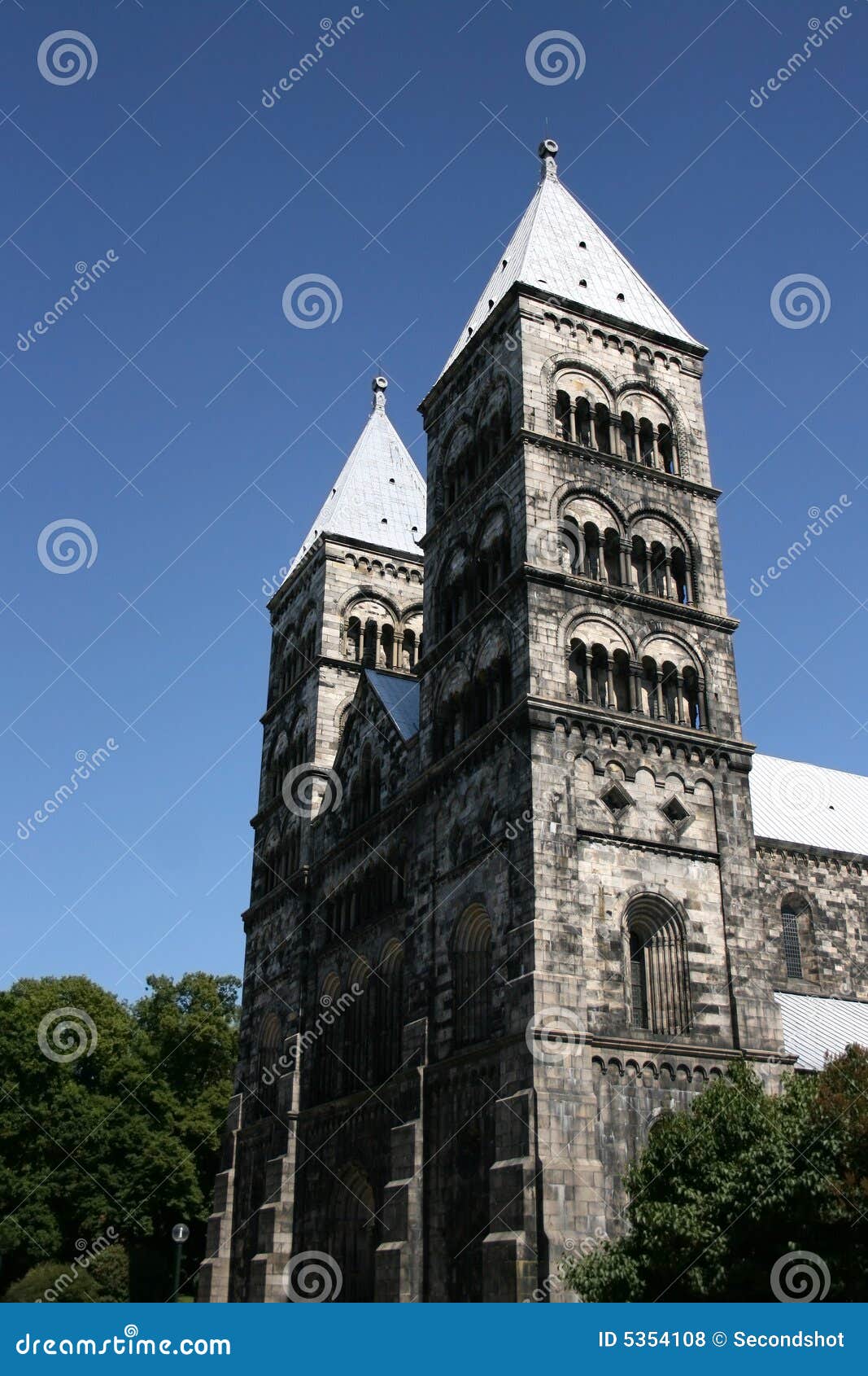 Lund s Cathedral stock photo. Image of building, bishop - 5354108