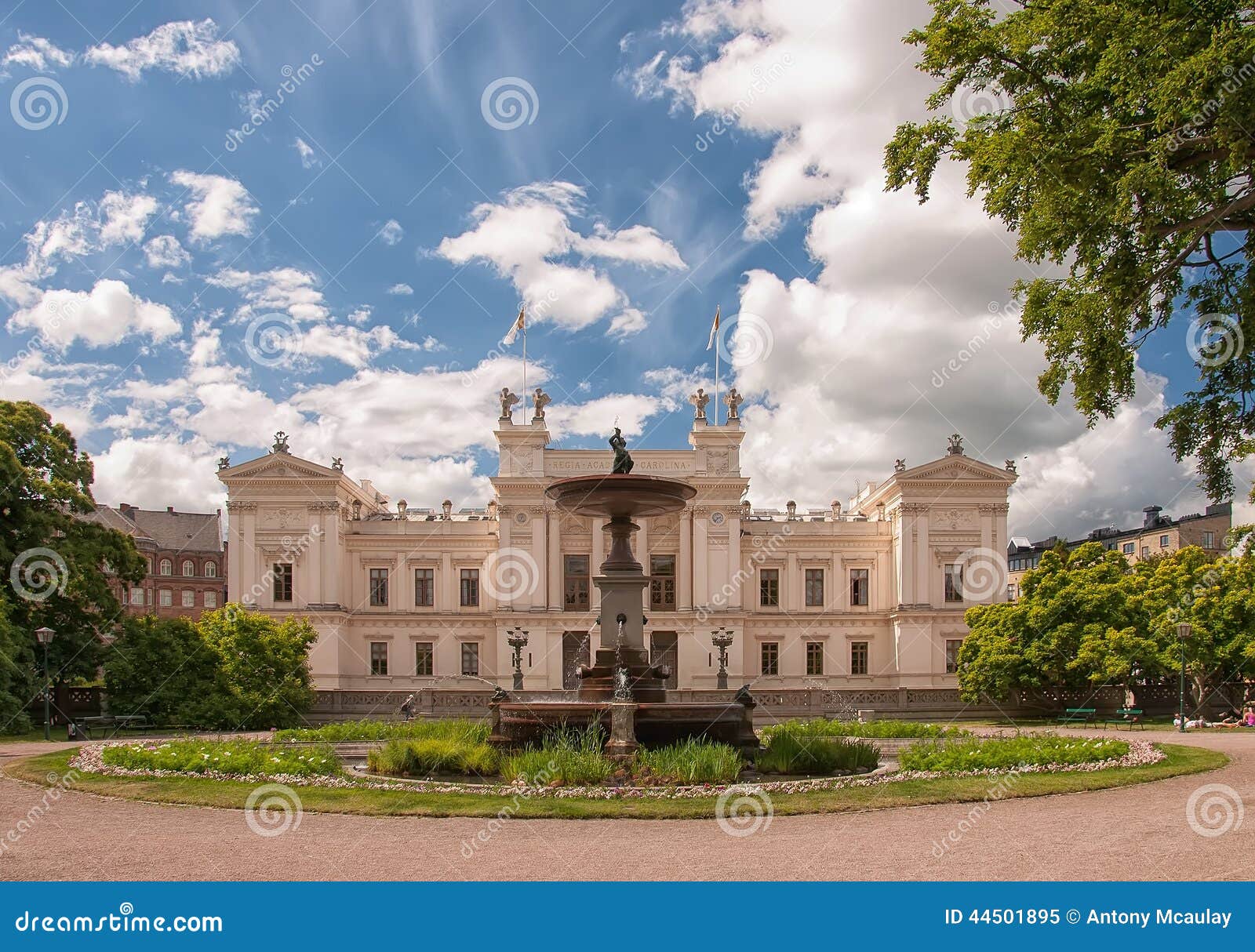 Lund university building stock image. Image of serene - 44501895