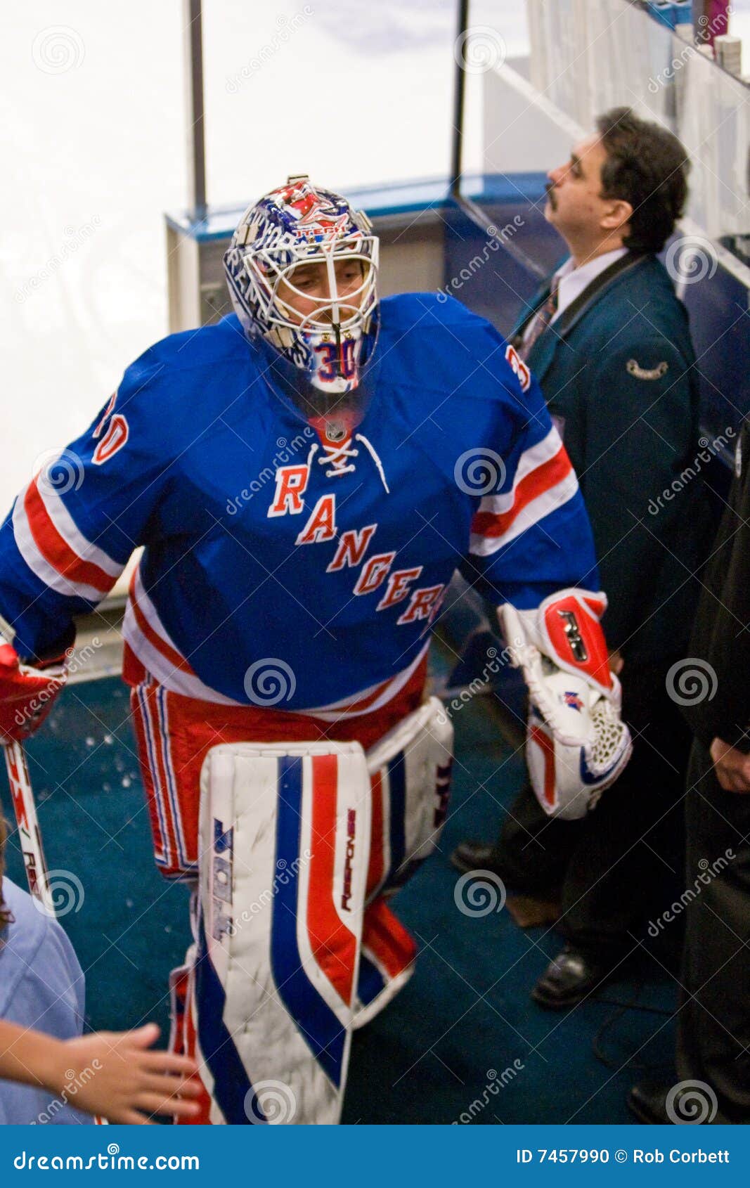 Lundquist leaves the Ice editorial image. Image of york - 7457990