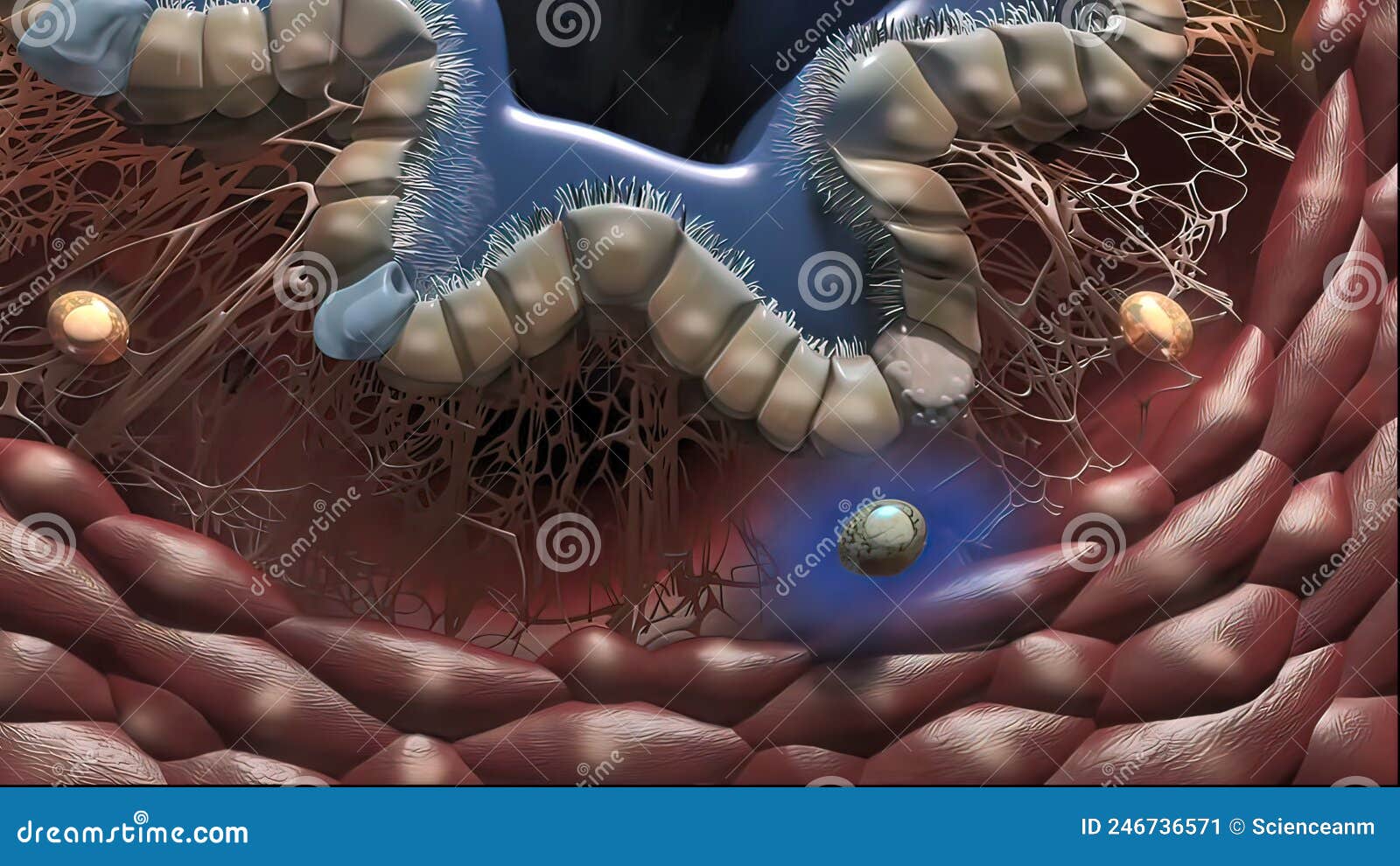 Lung Immunity and Inflammation Stock Illustration - Illustration of ...