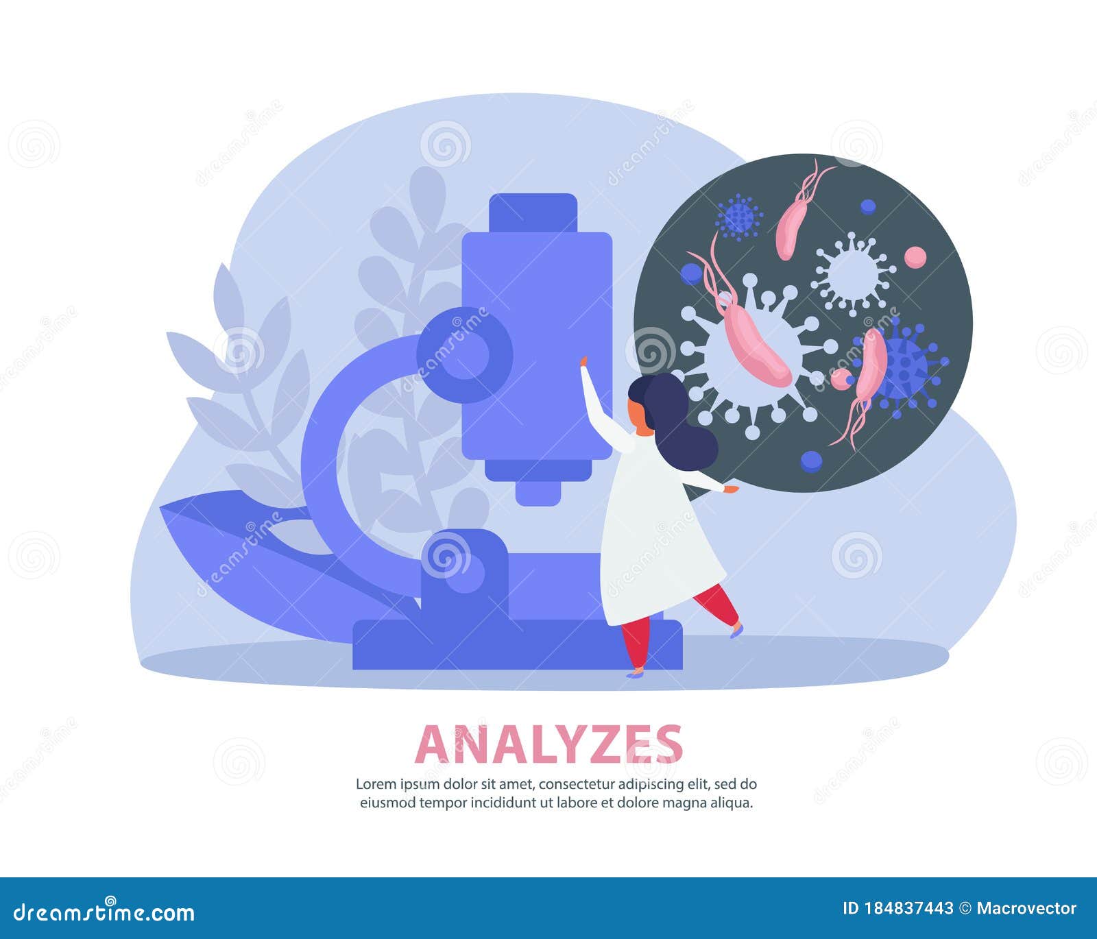 Lung Inspection Flat Background Cartoon Vector | CartoonDealer.com ...