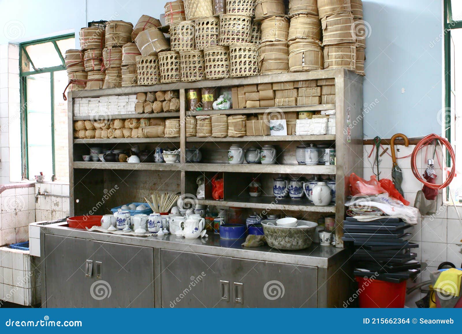 Lung Wah, the Old Tea House at Macau 13 March 2005 Editorial Stock ...
