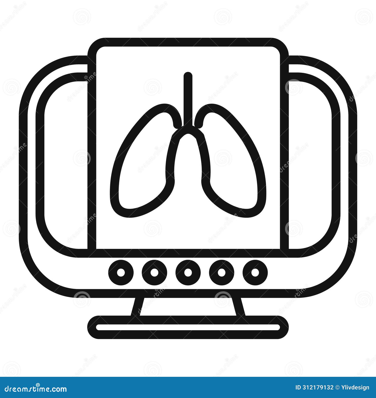 Fluorography Icon Outline Vector. Patient Xray Royalty-Free Stock ... Fluorography Icon Outline Vector. Patient Xray Royalty-Free Stock ...