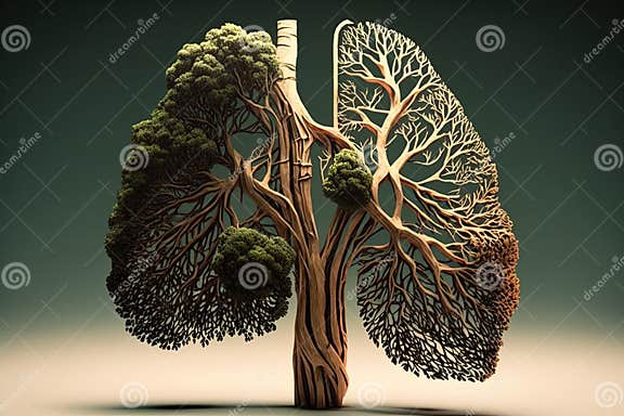 Lungs Made of Tree Branches. Protection of Forests and the Environment ...