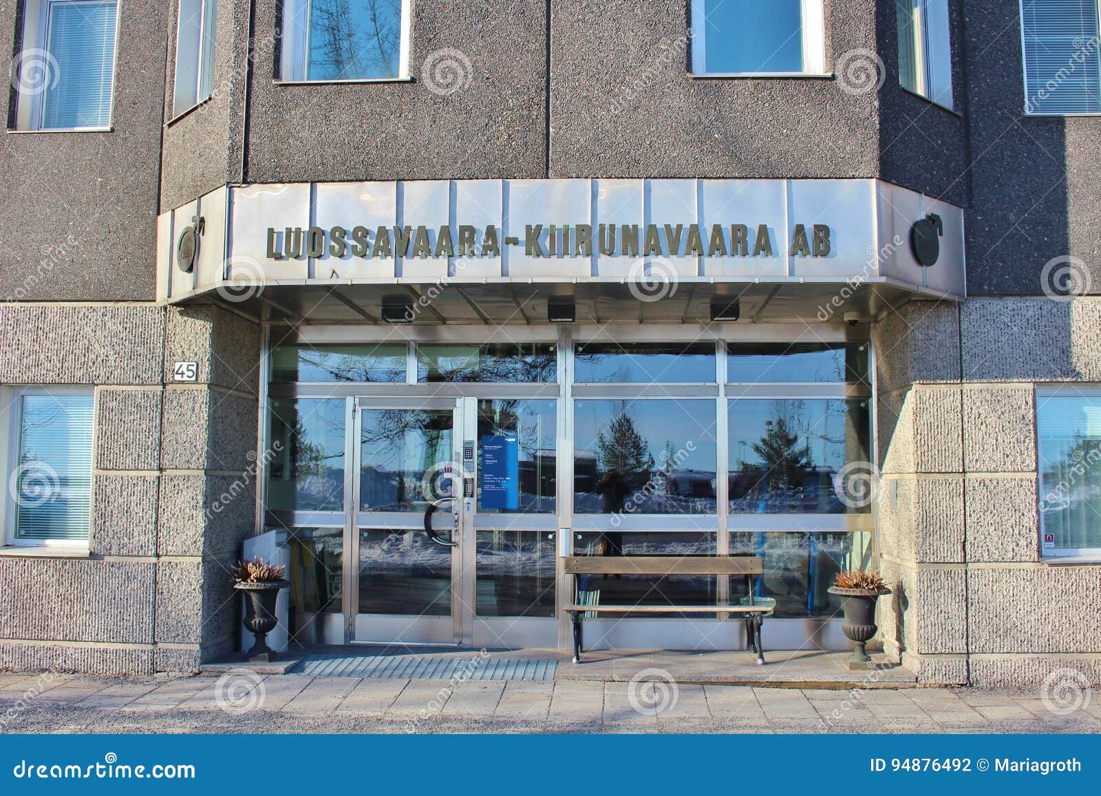 Luossavaara-Kiirunavaara AB - LKAB Editorial Photography - Image of ...