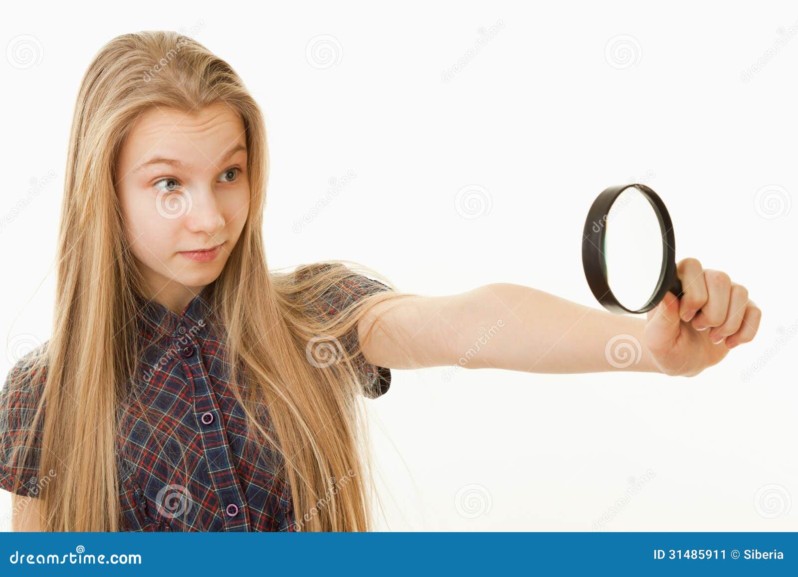 Lupa imagen de archivo. Imagen de hembra, retrato, pelo - 31485911