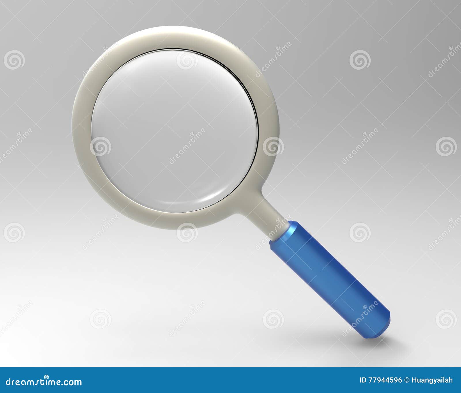 Lupa o lupa stock de ilustración. Ilustración de explorar - 77944596