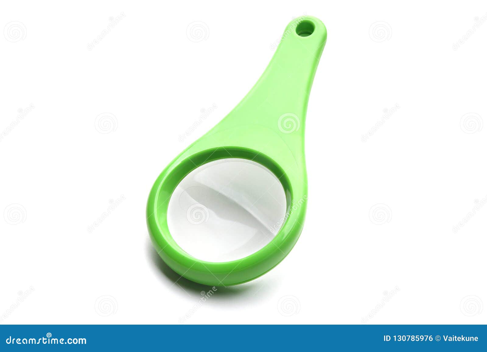 Lupa Verde Aislada En El Fondo Blanco Foto de archivo - Imagen de verde ...