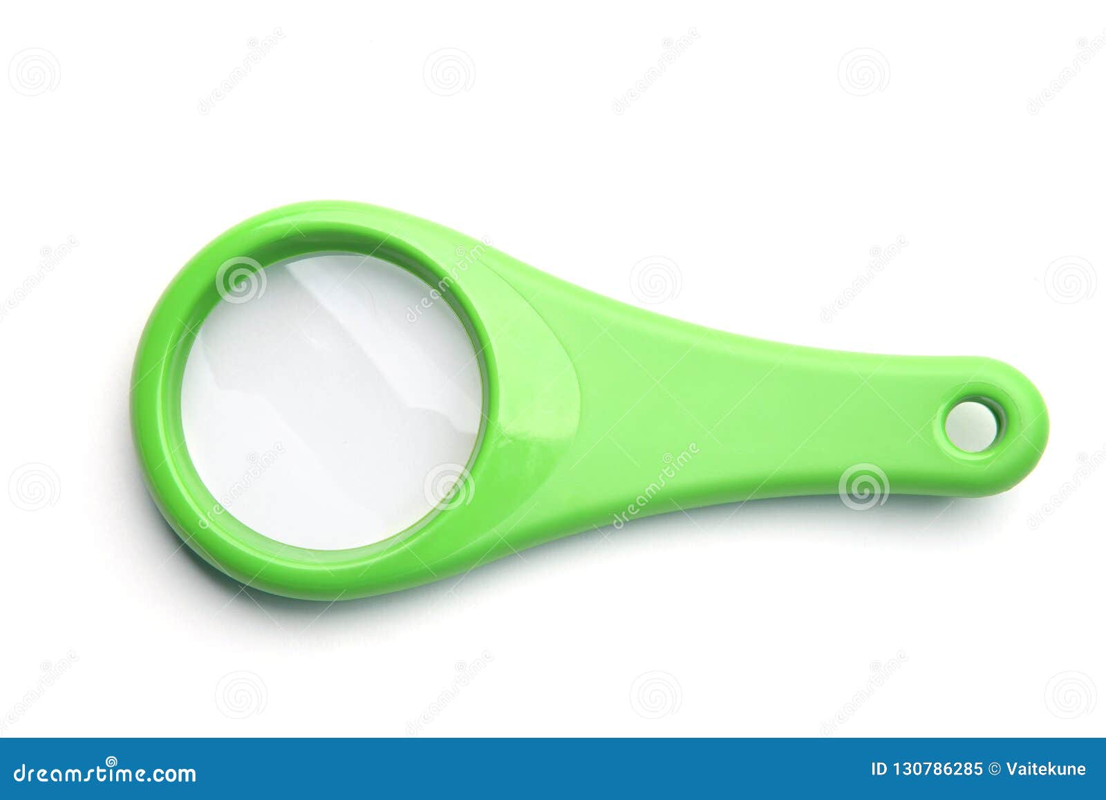 Lupa Verde Isolada No Fundo Branco Imagem de Stock - Imagem de busca ...