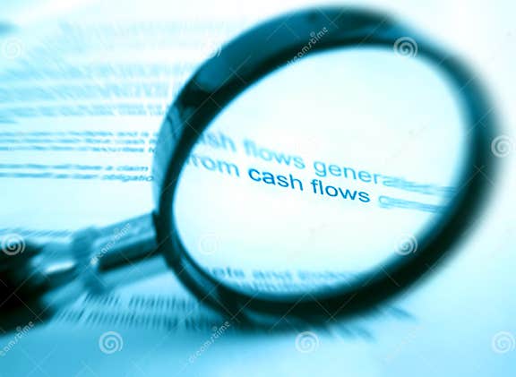 Lupa Y Documento De Las Finanzas Imagen de archivo - Imagen de fino ...