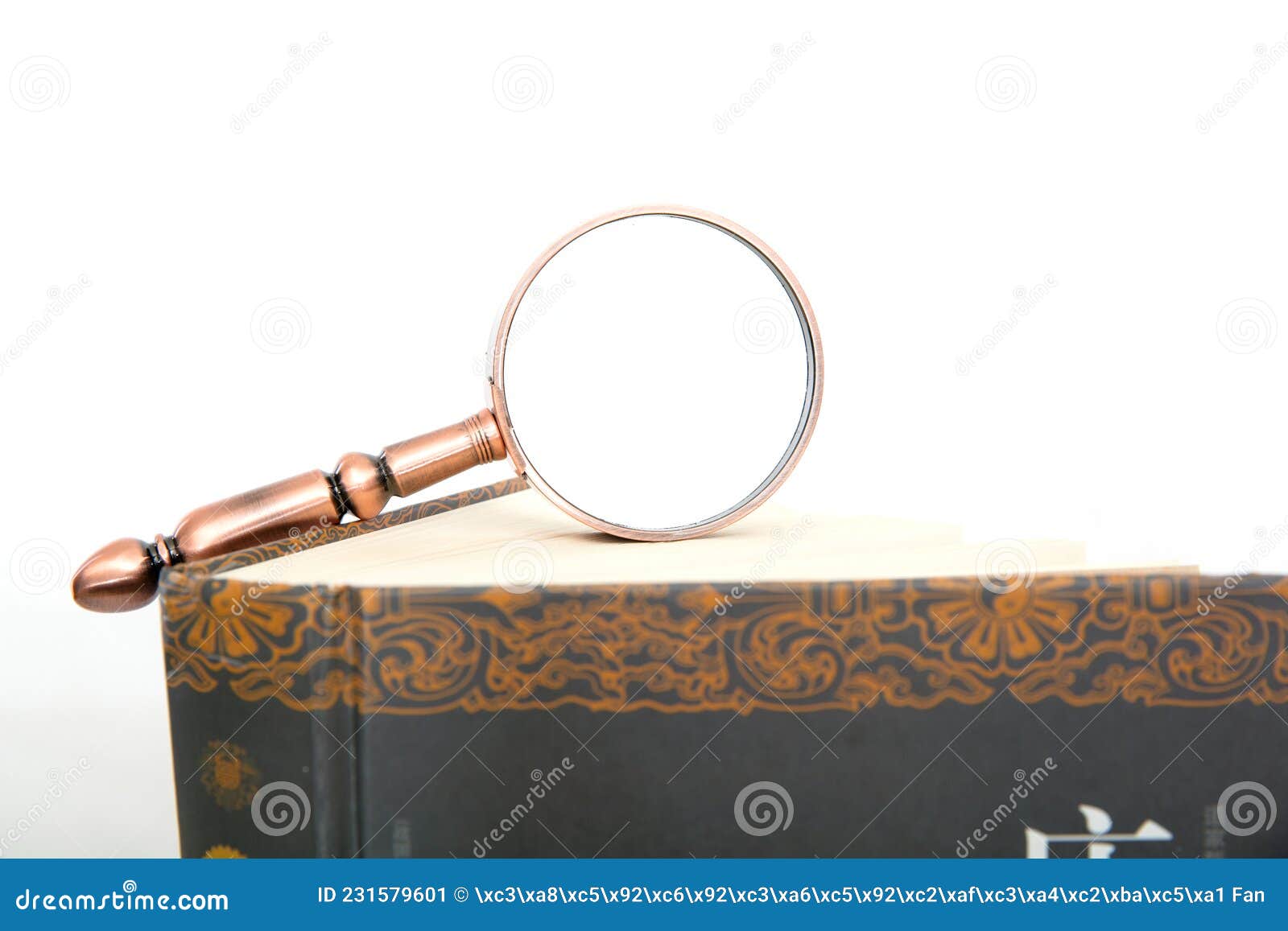 Lupa Y Libros De Fondo Blanco Imagen de archivo - Imagen de libros ...