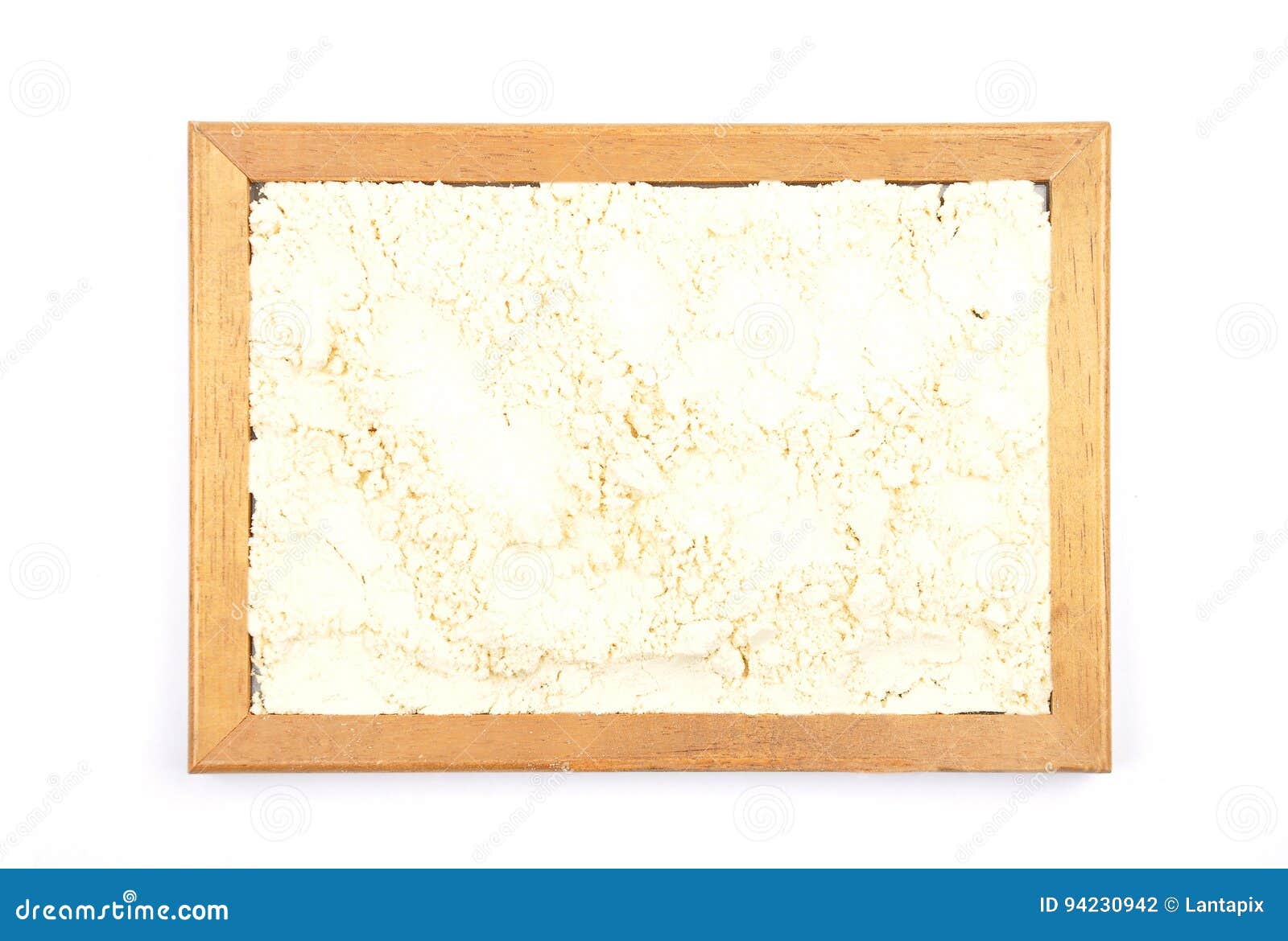 Lupin flour in frame stock photo. Image of texture, frame - 94230942