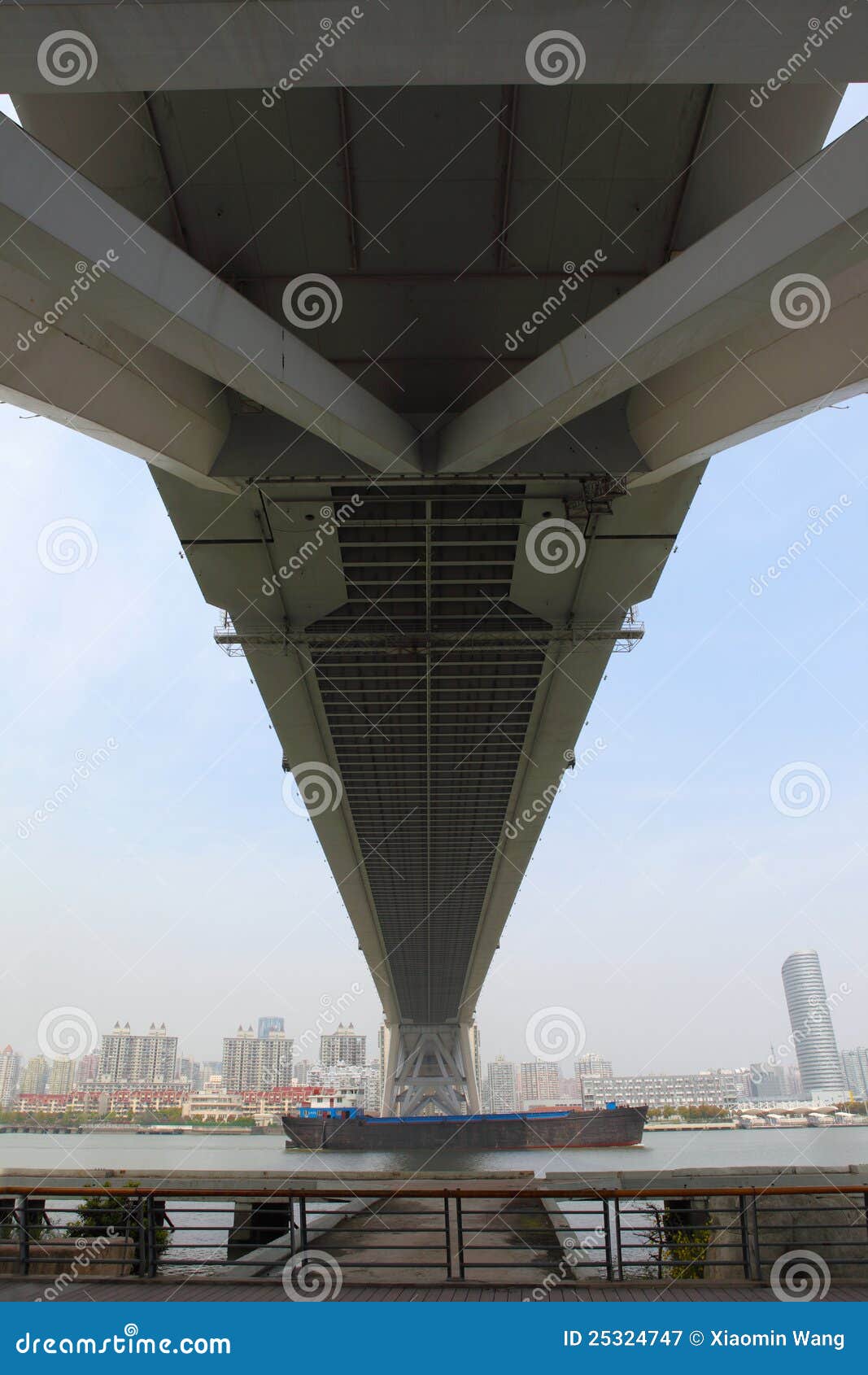 Lupu bridge stock image. Image of design, chinese, shanghai - 25324747