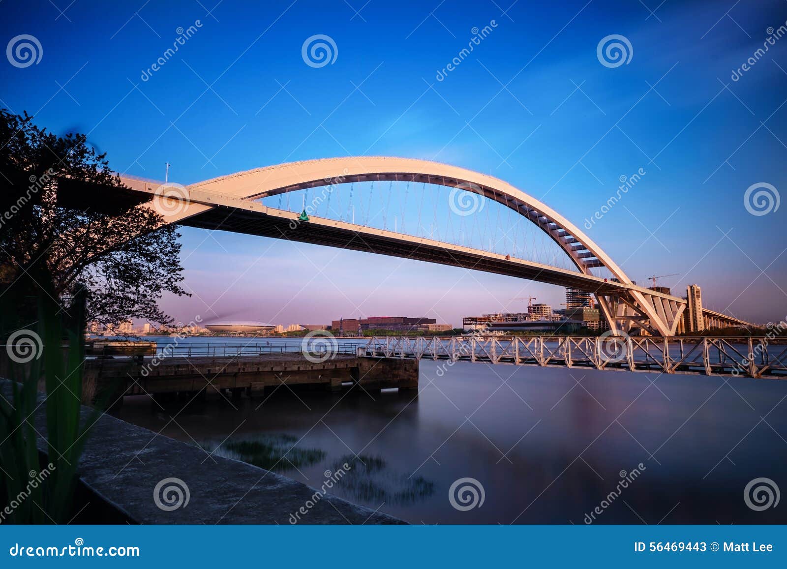 Lupu bridge stock image. Image of architecture, city - 56469443