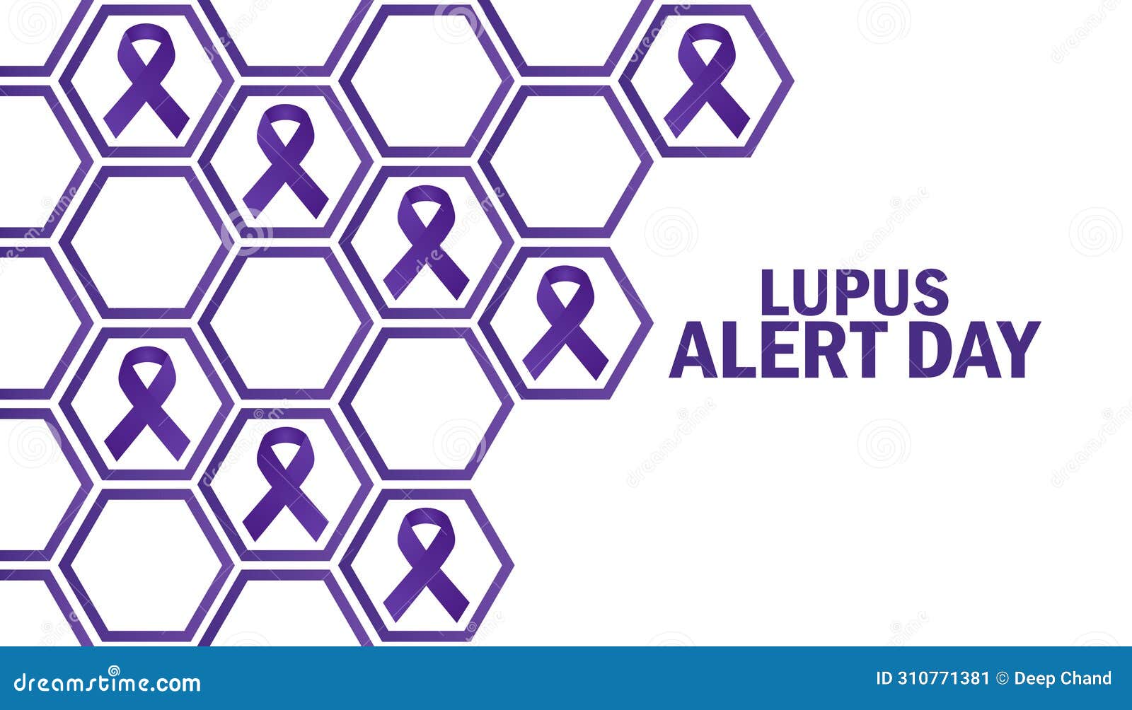 Lupus Alert Day, Background Stock Illustration - Illustration of ...
