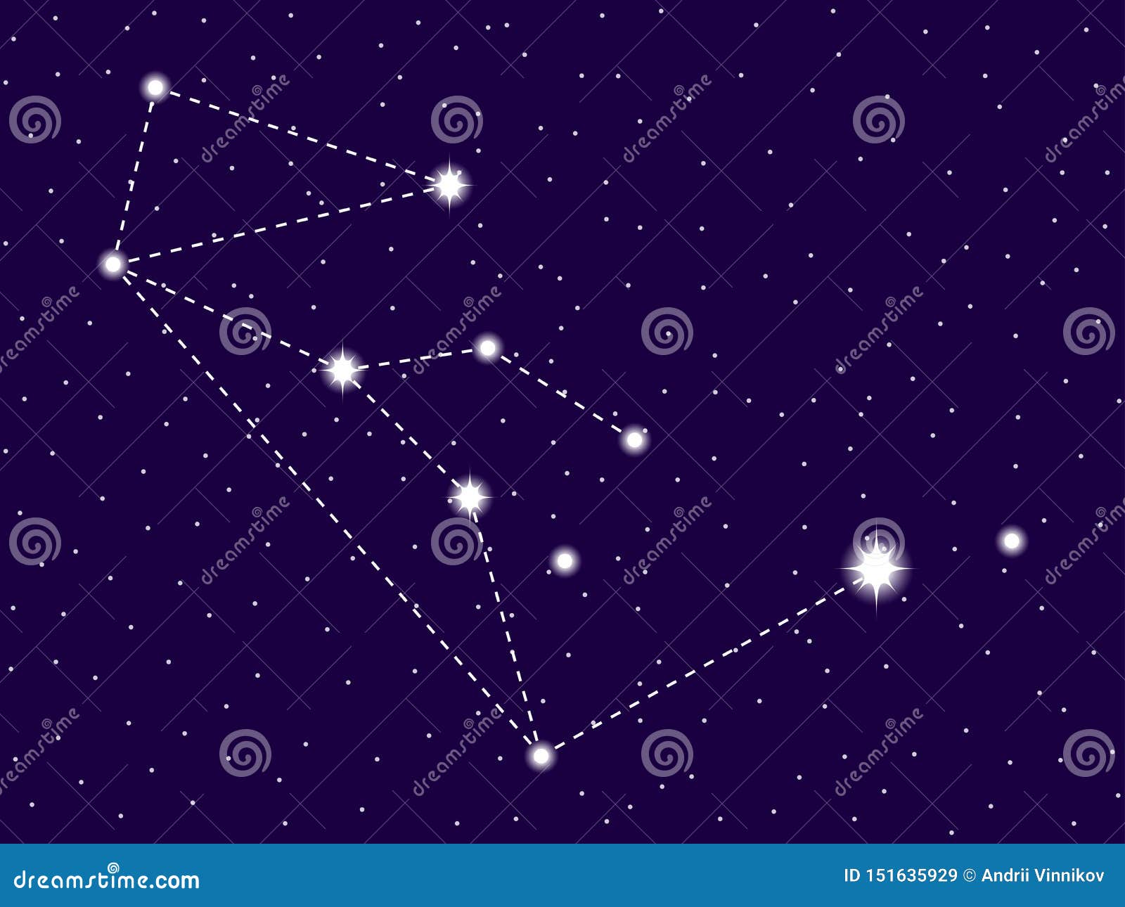 Lupus Constellation Symbol