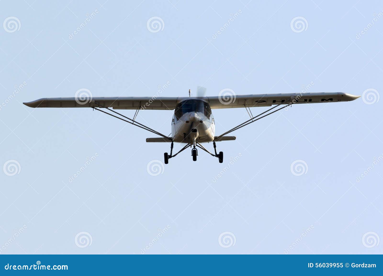 Luqa, Malta 29 June, 2015: Microlight Landing. Editorial Image - Image ...