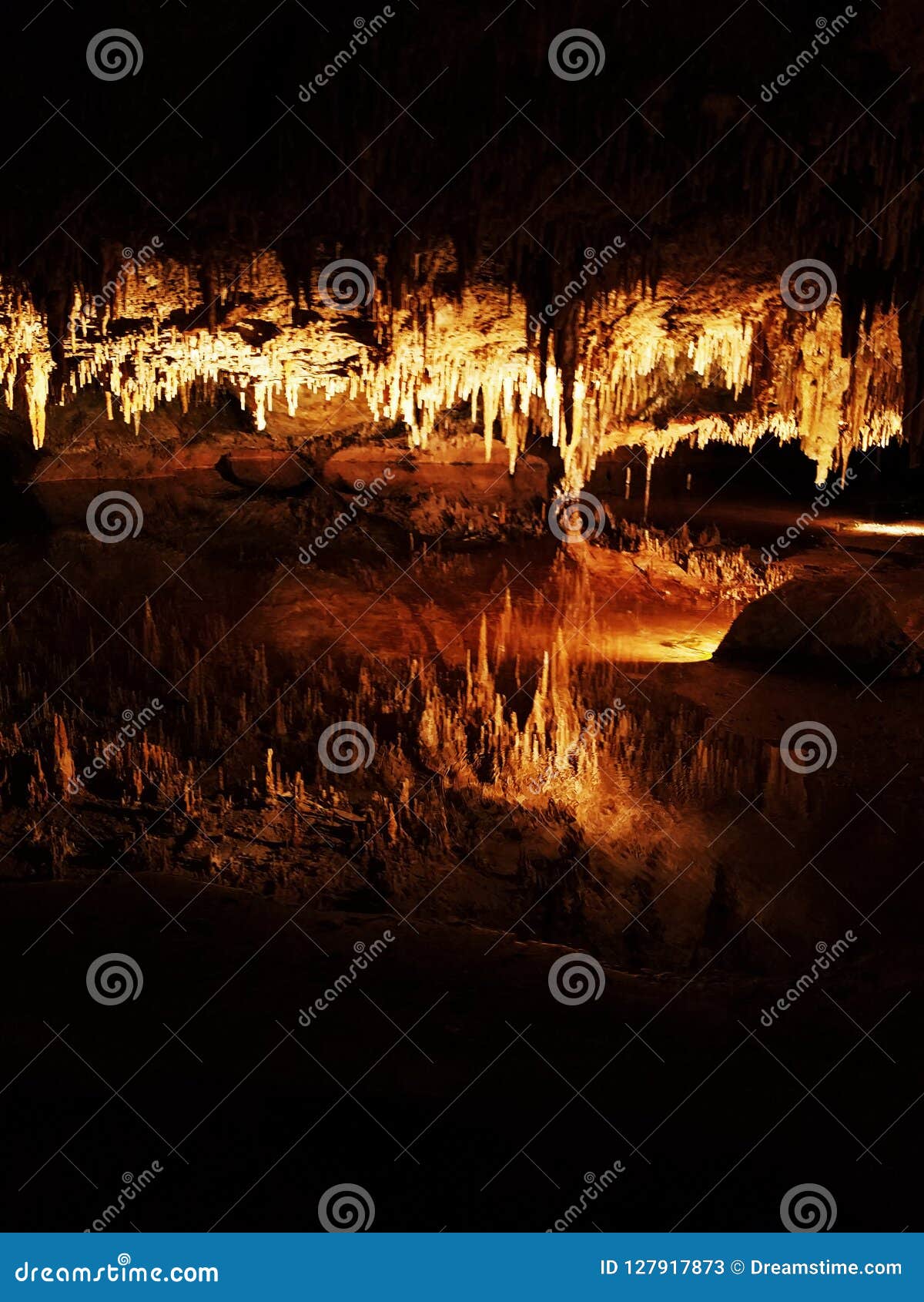 Lurae caverns stock image. Image of fancy, underground - 127917873