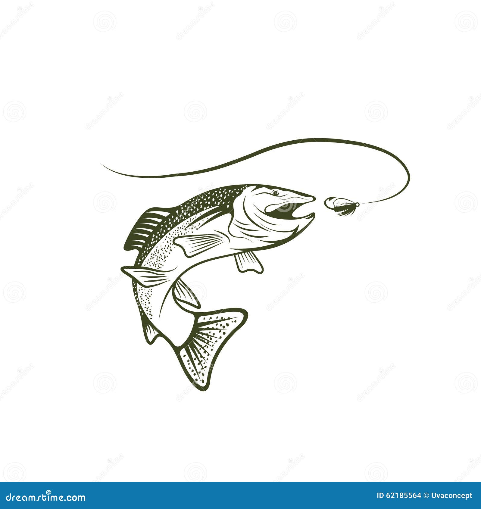 Lure Vector Design Template Stock Vector - Illustration of aquatic ...
