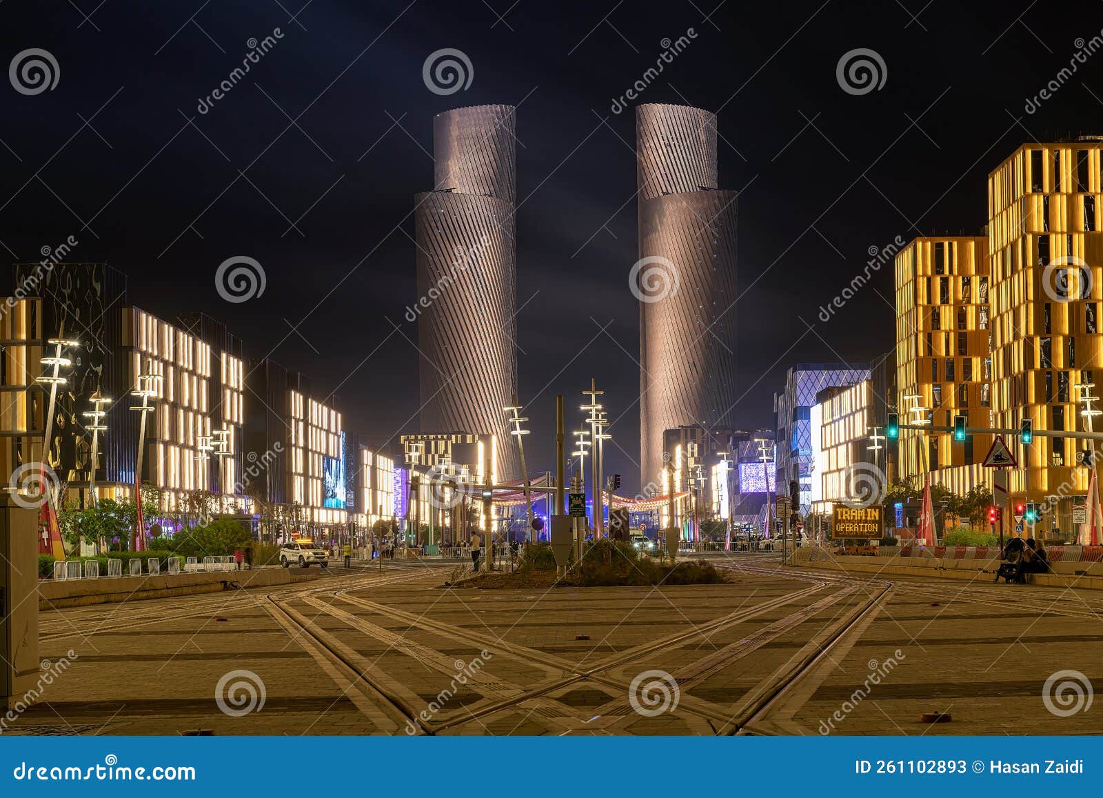 Lusail Boulevard Newly Develop City of Qatar Editorial Stock Photo ...