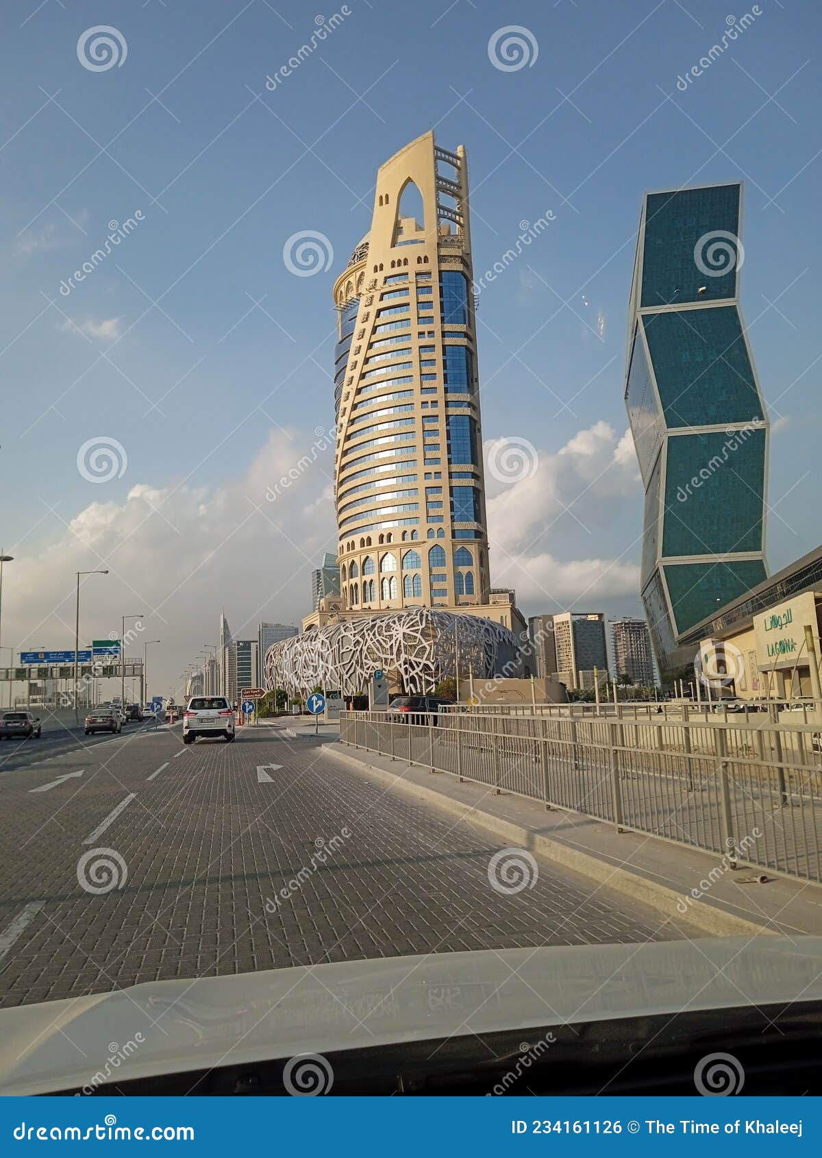 Lusail Tower in Lusail Expressways Doha Editorial Photo - Image of ...