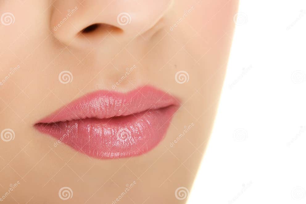 Luscious lips stock image. Image of luscious, cute, gorgeous - 5999443