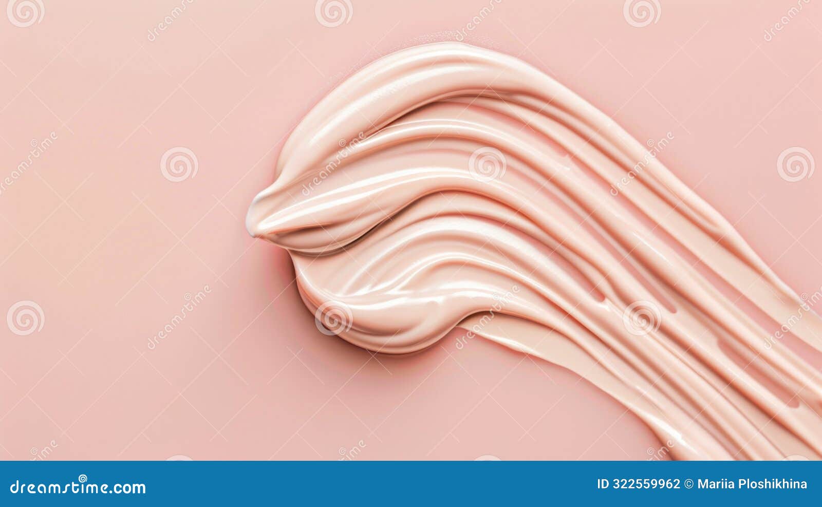 Luscious Pink Creamy Texture on Pastel Background Stock Photo - Image ...