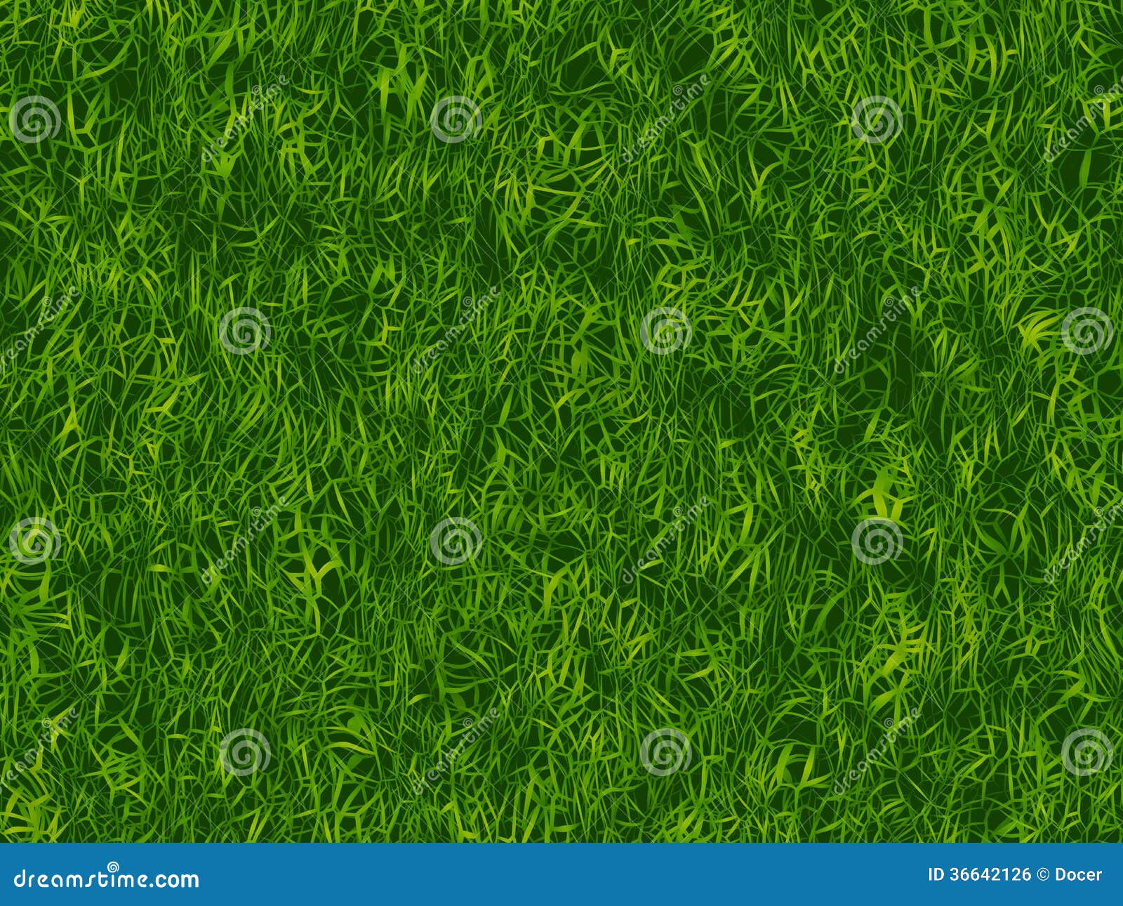 Lush Green Grass Texture. Wallpapers Pattern Stock Illustration ...