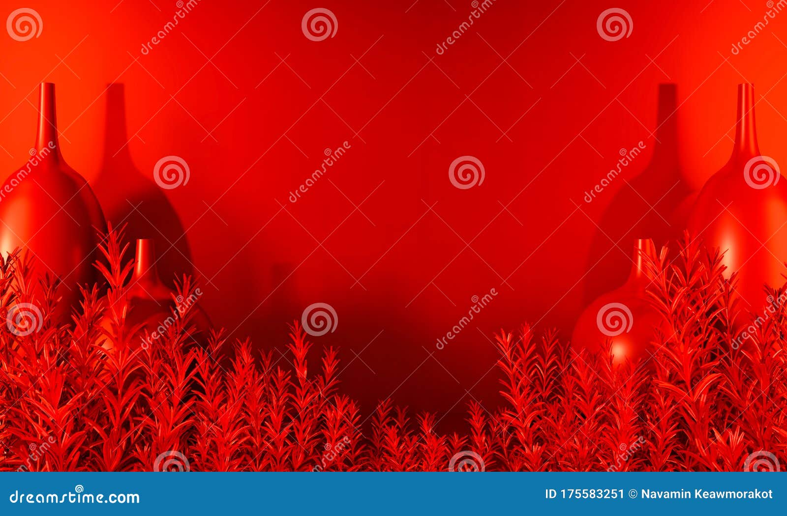 Lush Lava Color Mock Up Abstract Background. 3D Rendering Stock ...