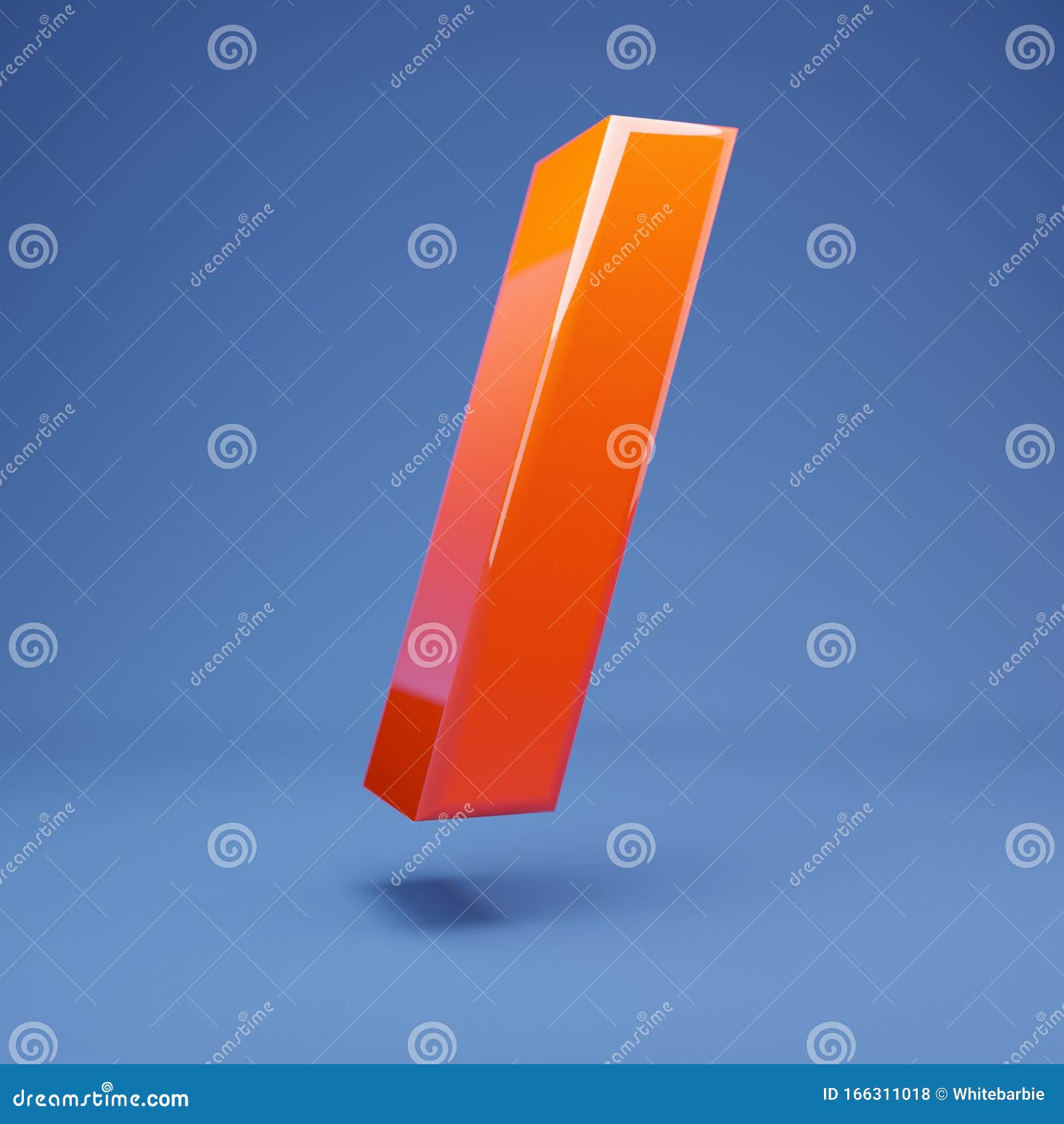 Lush Lava 3d Forward Slash Symbol Stock Illustration - Illustration of ...