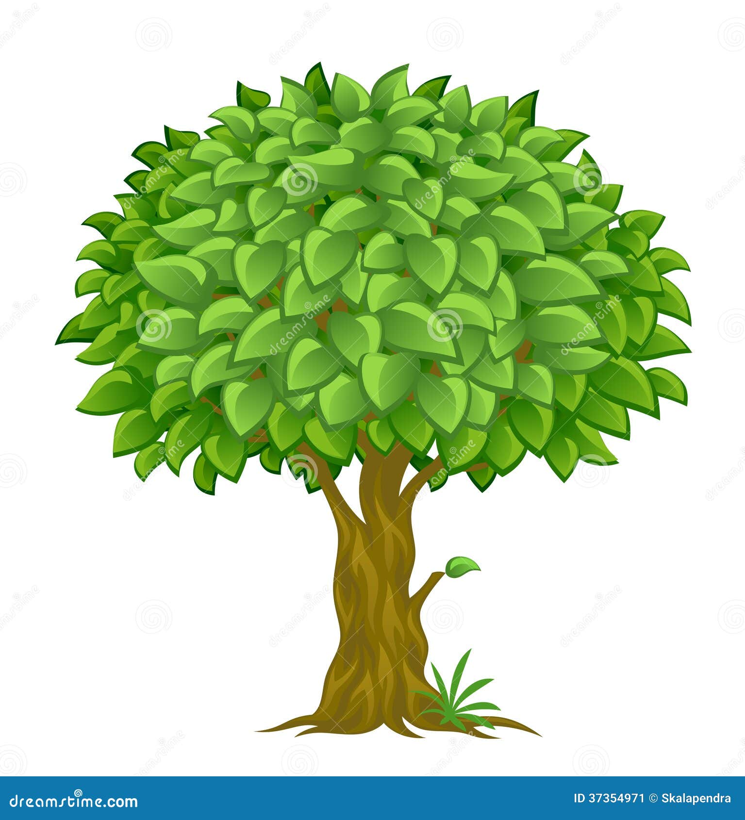 Lush Tree Stock Illustrations – 22,551 Lush Tree Stock Illustrations ...