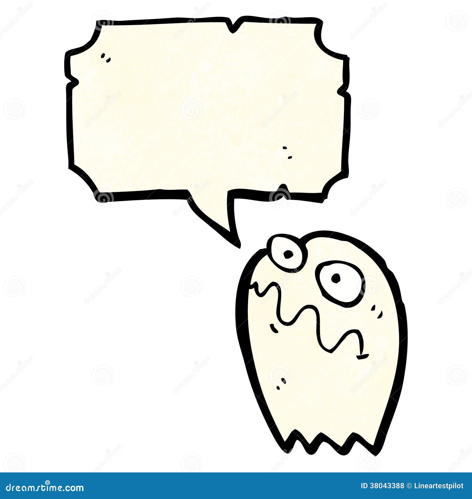 Lustiger Geist Der Karikatur Vektor Abbildung - Illustration von ...